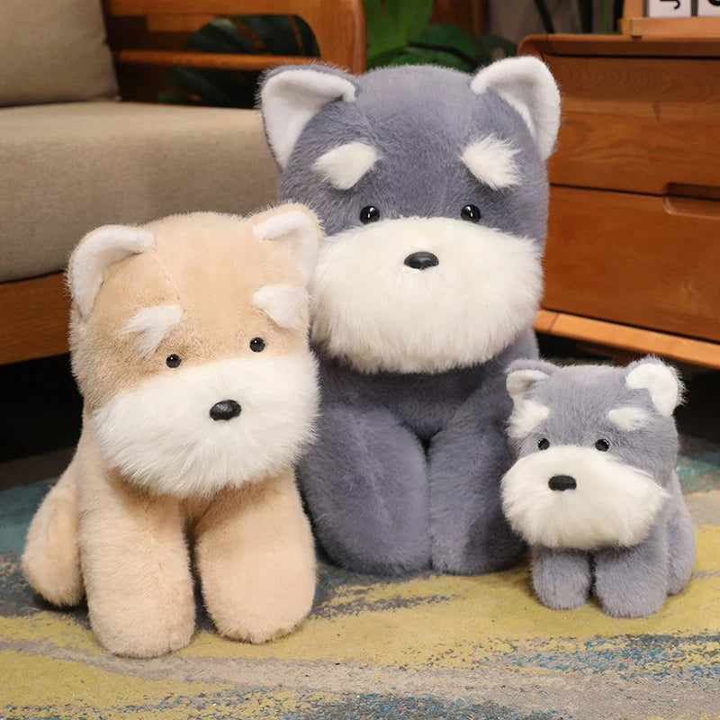 Fluffy Dog Plushie Trio – MoeMoeKyun