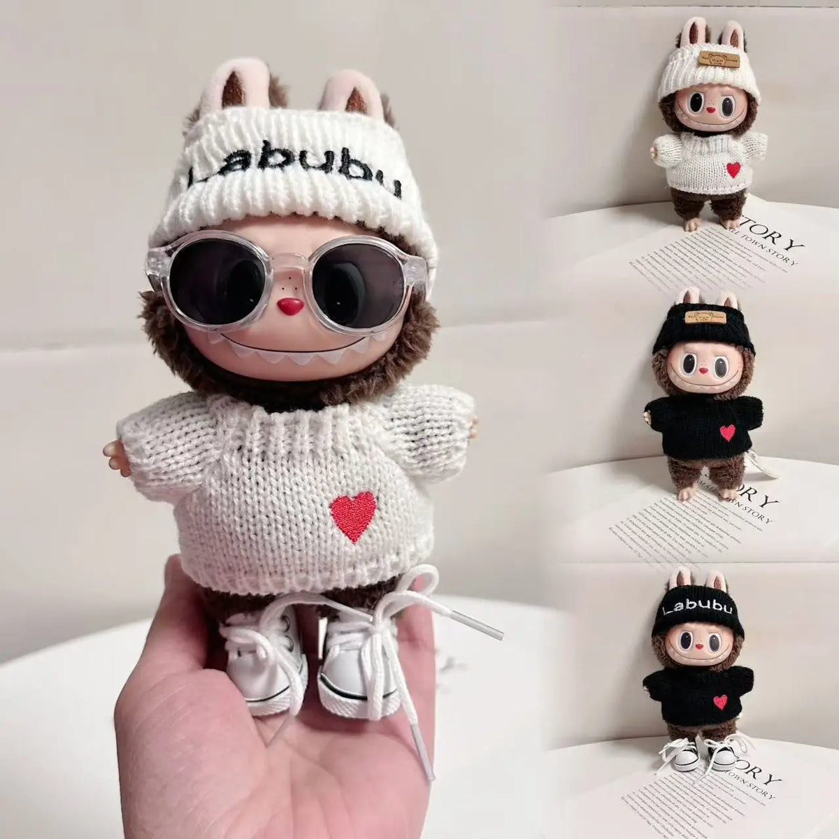 Winter Streetwear Labubu Clothes Set – MoeMoeKyun