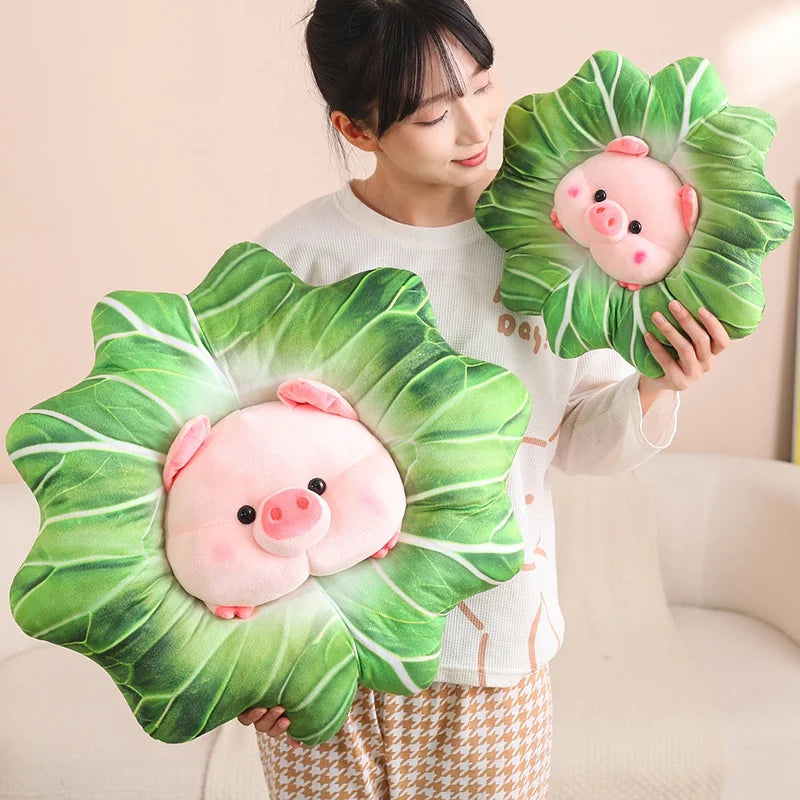 Round Cabbage Pig Plush – MoeMoeKyun