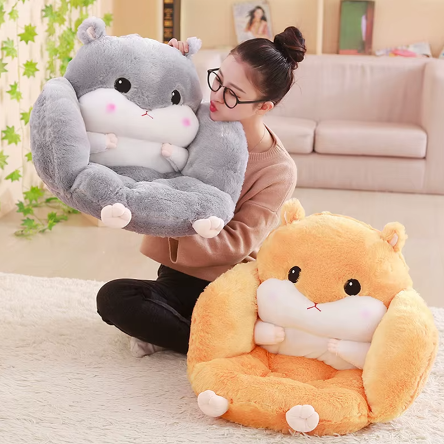 Chubby Hamster Cushion – MoeMoeKyun